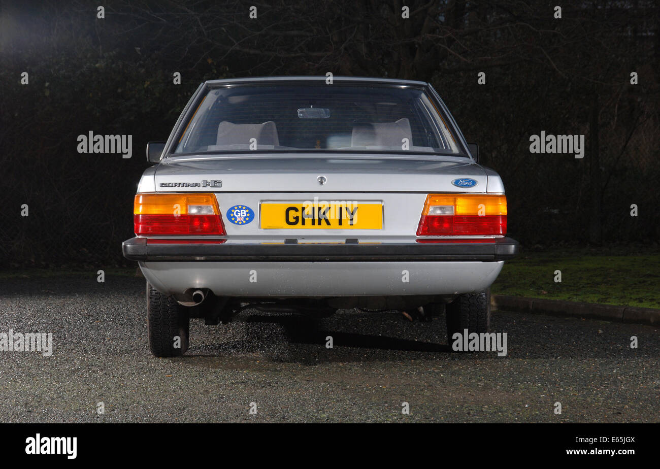 The last Mk5 Ford Cortina saloon car, built in 1982 and owned by Ford ...
