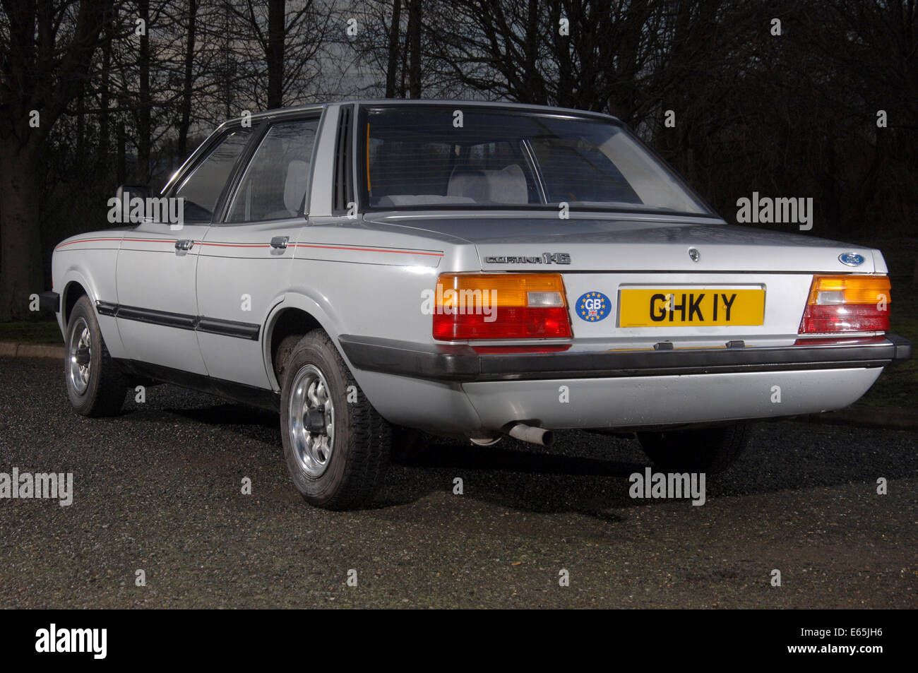 The last Mk5 Ford Cortina saloon car, built in 1982 and owned by Ford ...