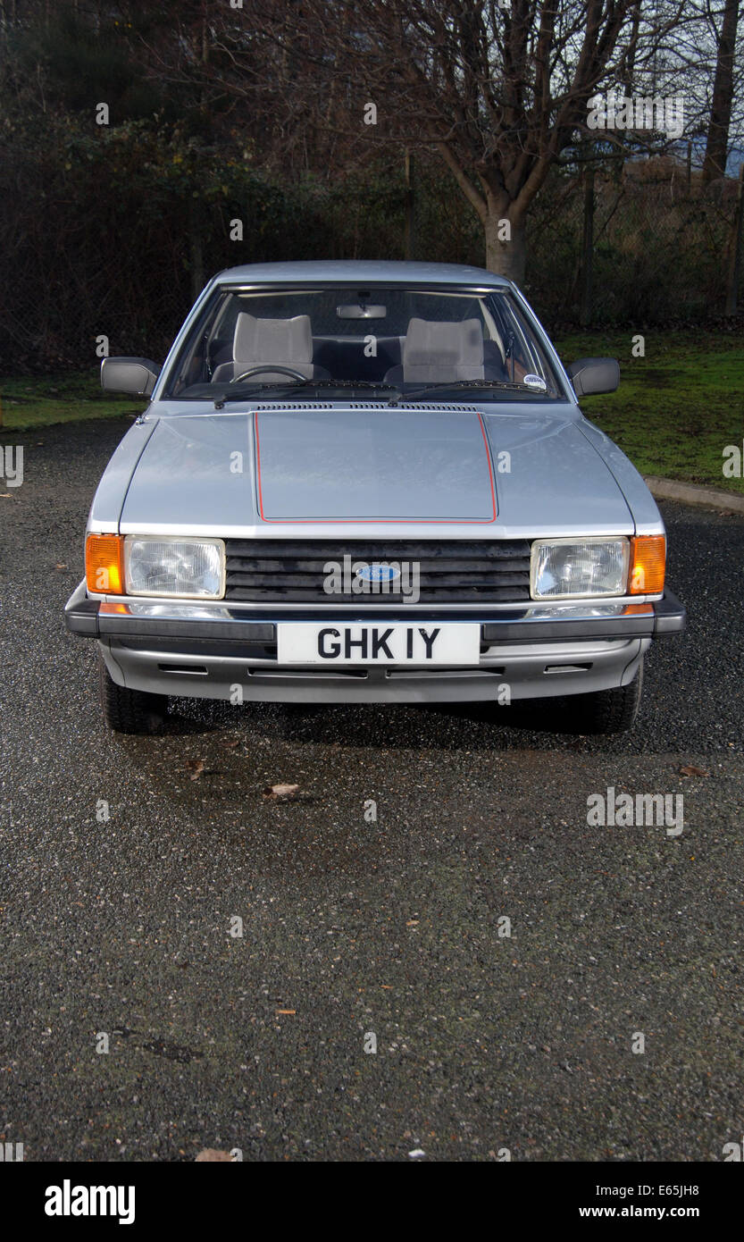 The last Mk5 Ford Cortina saloon car, built in 1982 and owned by Ford ...