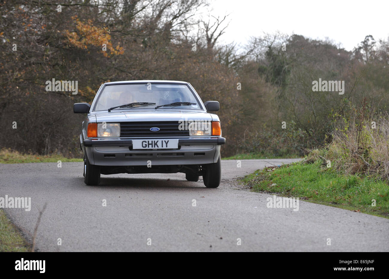 The last Mk5 Ford Cortina saloon car, built in 1982 and owned by Ford ...