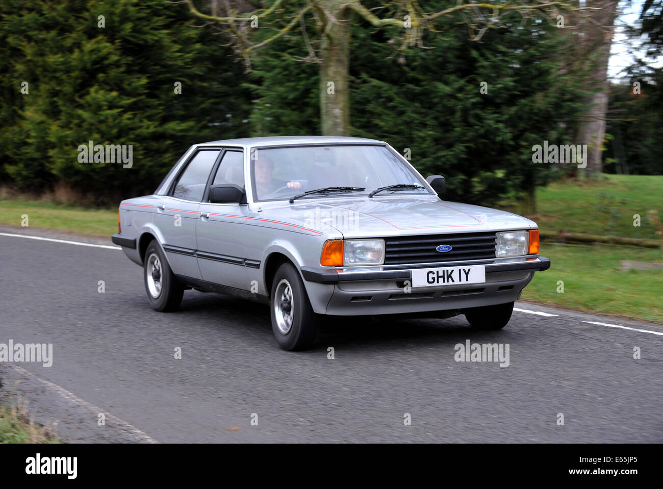 The last Mk5 Ford Cortina saloon car, built in 1982 and owned by Ford ...