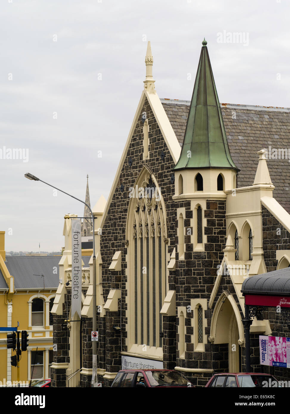 Fortune Theatre on Moray Place, Dunedin, New Zealand Stock Photo - Alamy