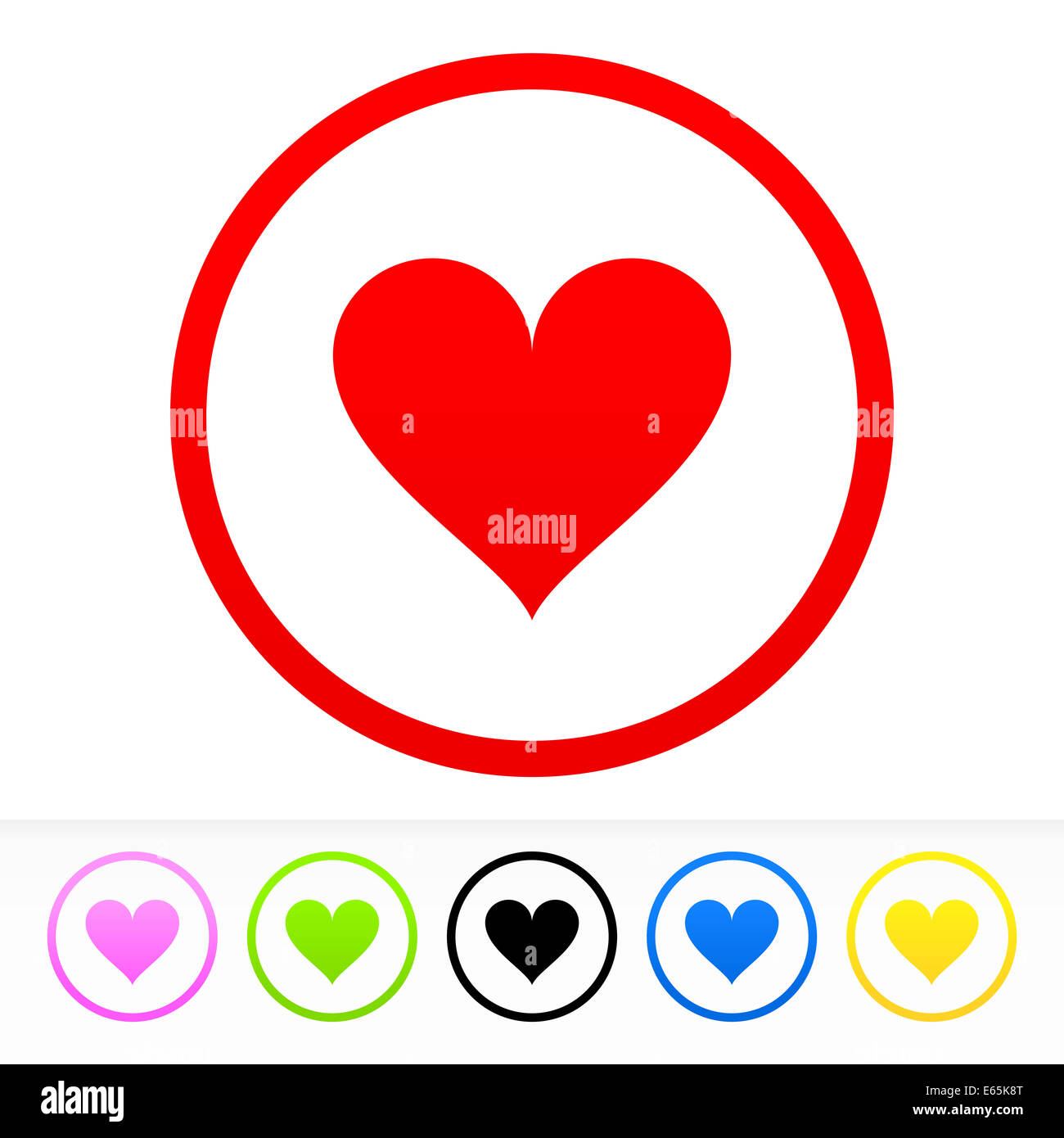 Heart health symbol illustration hi-res stock photography and images ...
