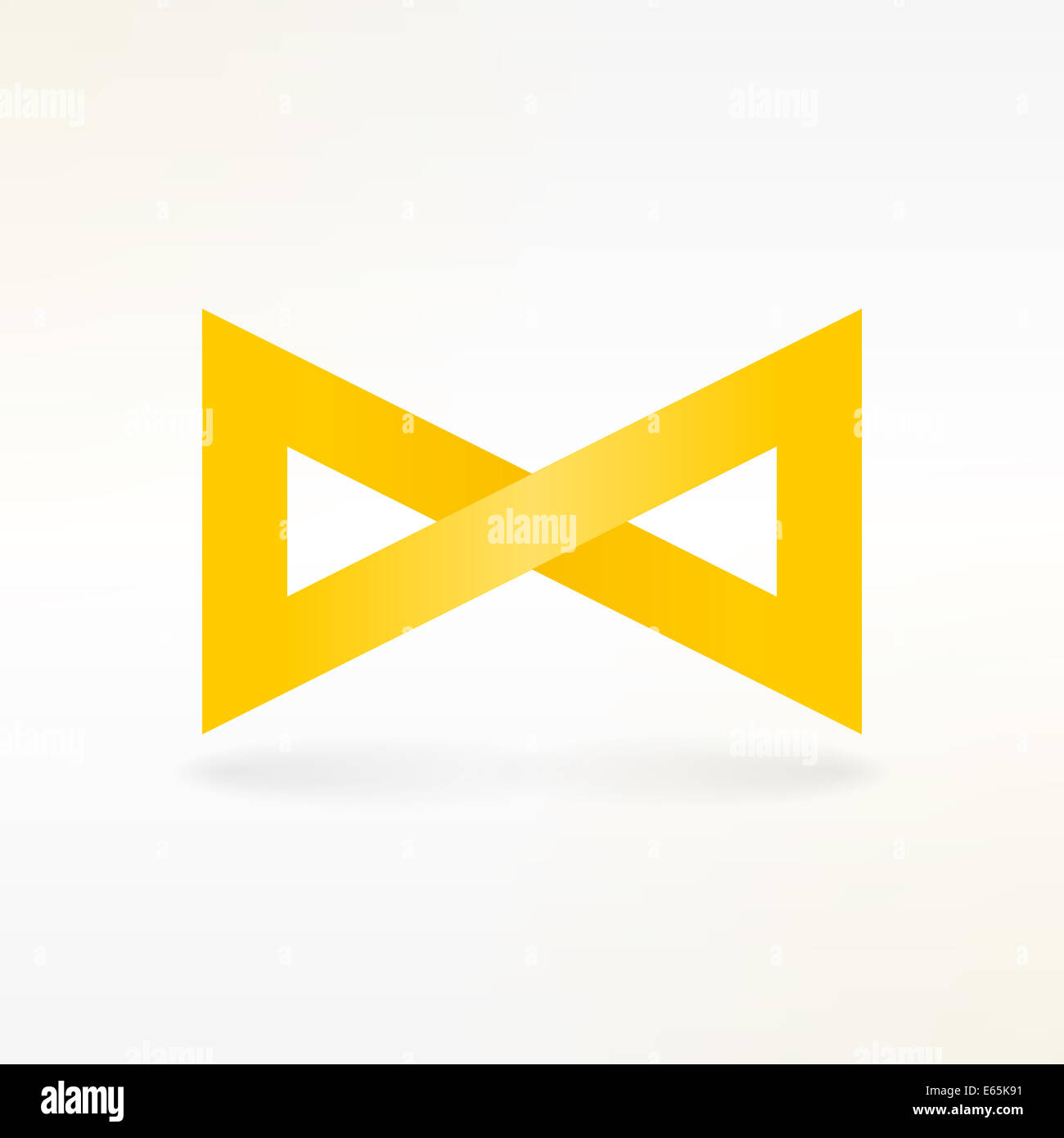 Yellow Infinity Symbol Stock Photo - Alamy