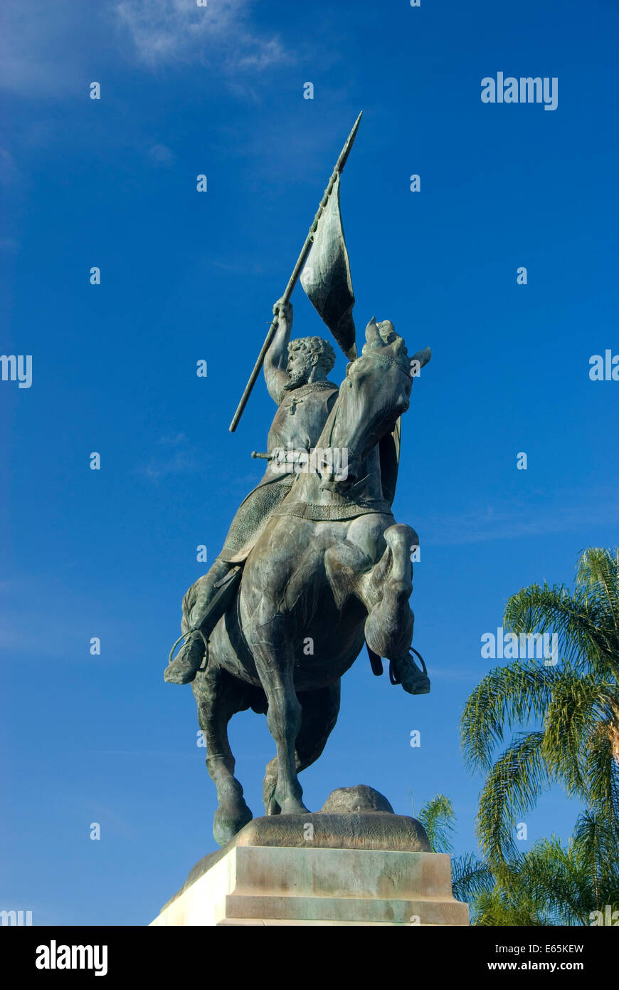 El Cid Campeador statue, Balboa Park, San Diego, California Stock Photo ...