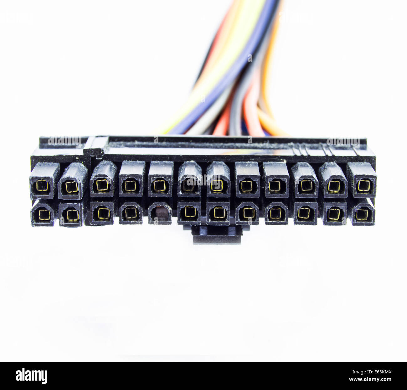 Network socket for copper cable hi-res stock photography and images - Alamy