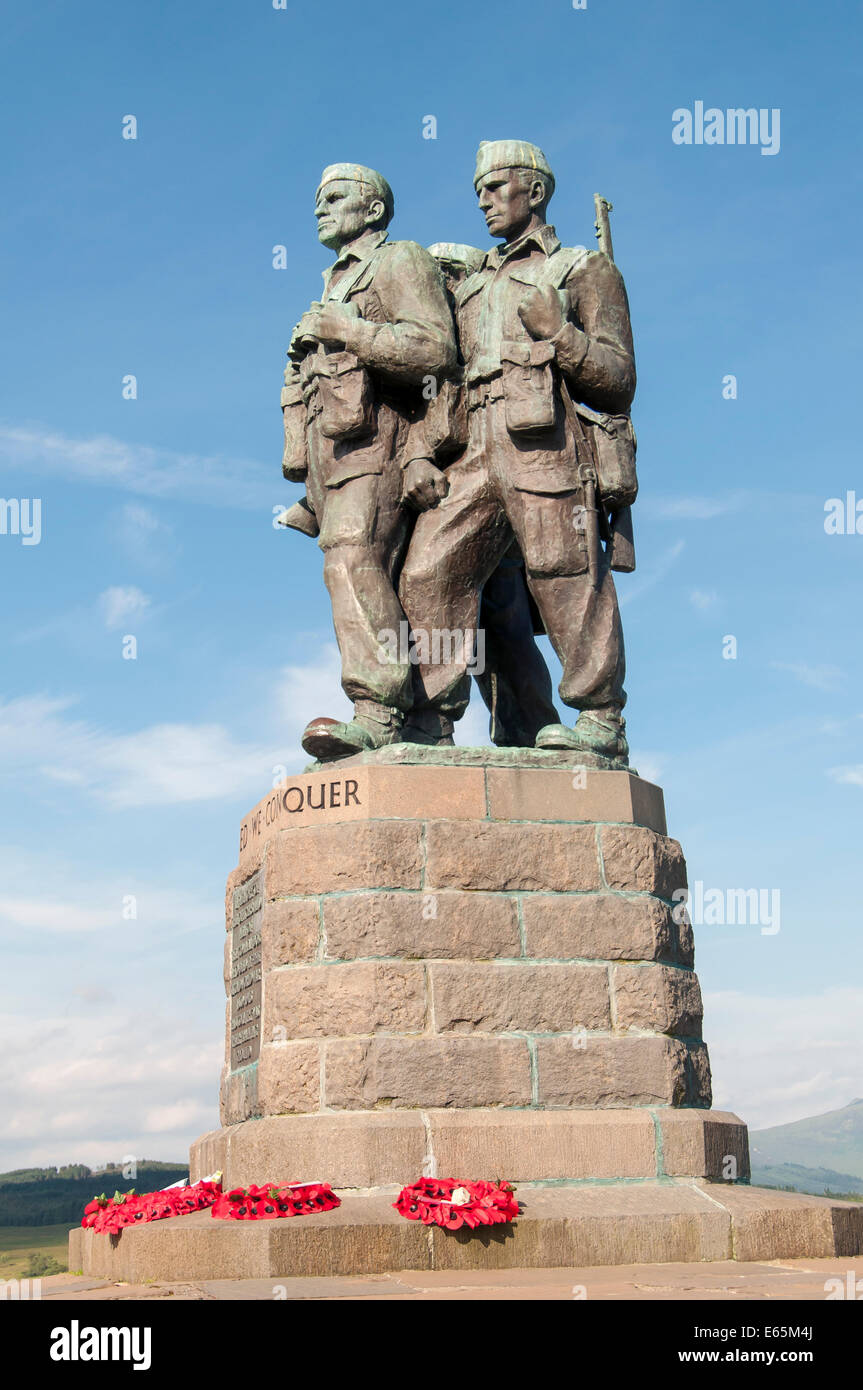 The commando memorial statue hi-res stock photography and images - Alamy