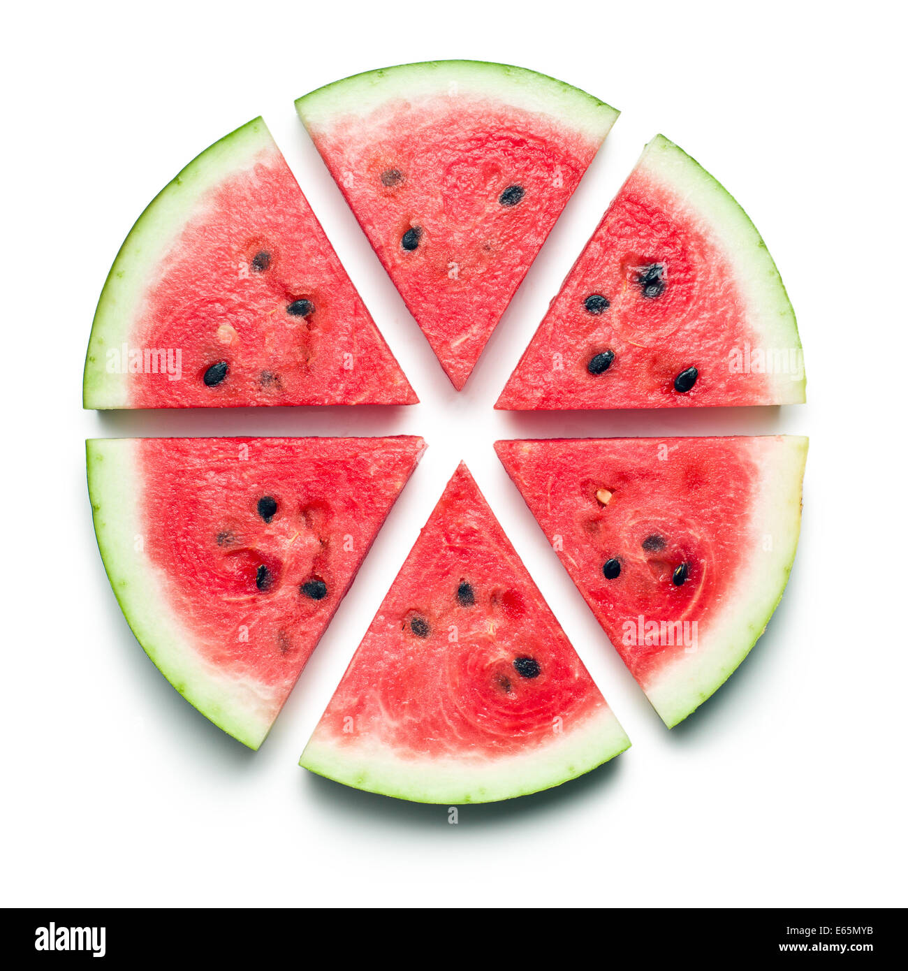 sliced watermelon on white background Stock Photo - Alamy sliced watermelon on white background Stock Photo - Alamy