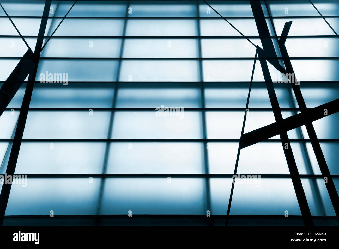 Skylight detail. Copy space frames like a background Stock Photo - Alamy
