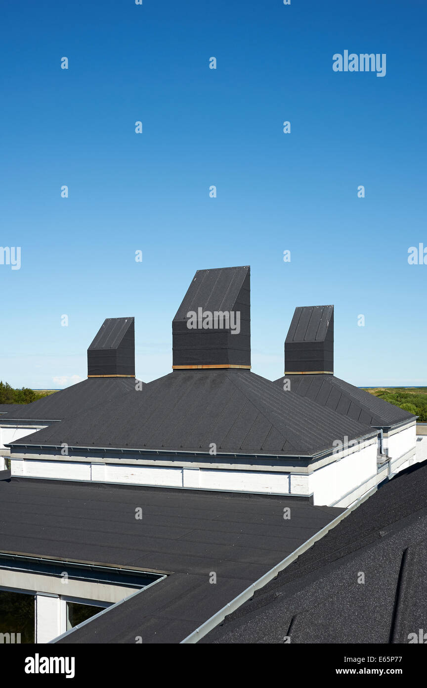 Skagen Odde Nature Centre, Denmark designed by danish architect Jørn ...