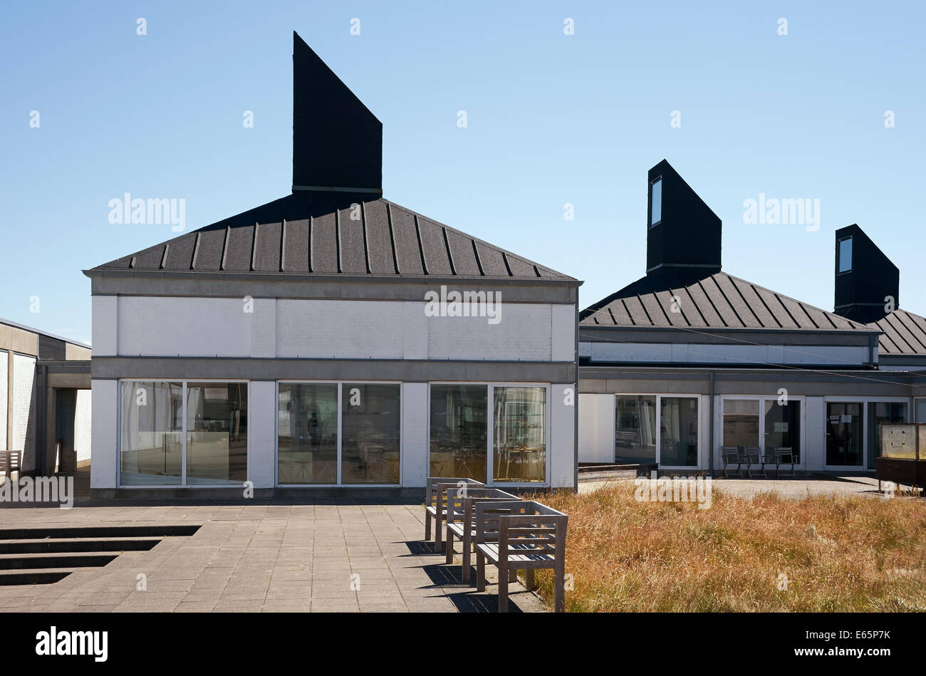 Skagen Odde Nature Centre, Denmark designed by danish architect Jørn ...