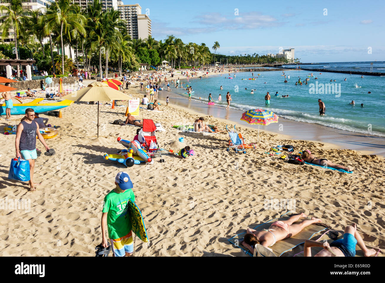 Honolulu Hawaii,Oahu,Hawaiian,Waikiki Beach,resort,Kuhio Beach State ...