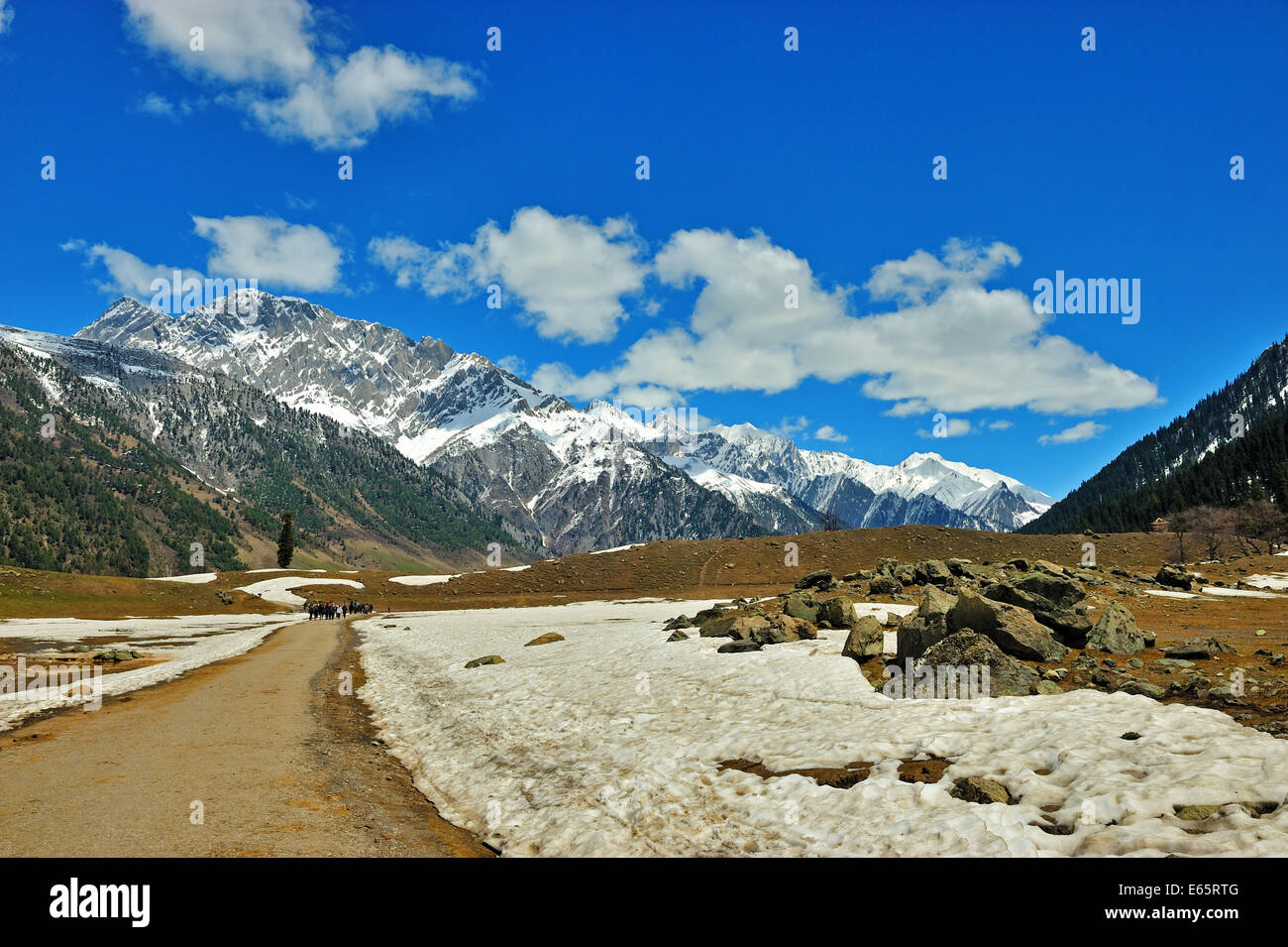 Sonamarg an alpine valley Stock Photo - Alamy