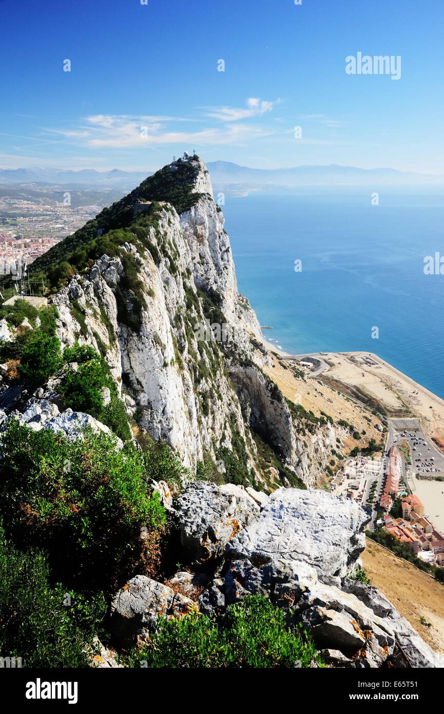 The Rock of Gibraltar Stock Photo - Alamy