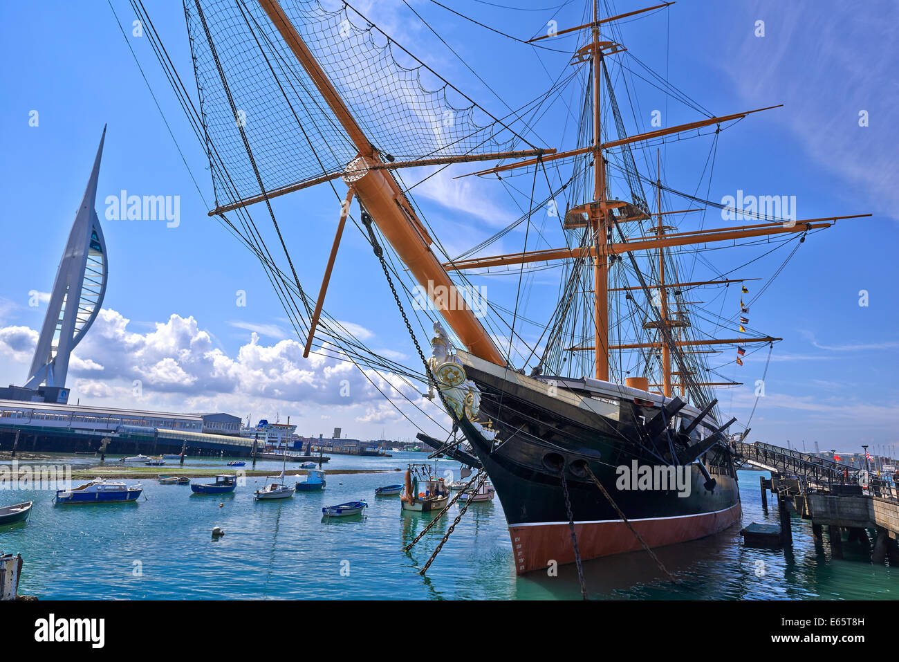 Hms warrior 1860 name ship hi-res stock photography and images - Alamy