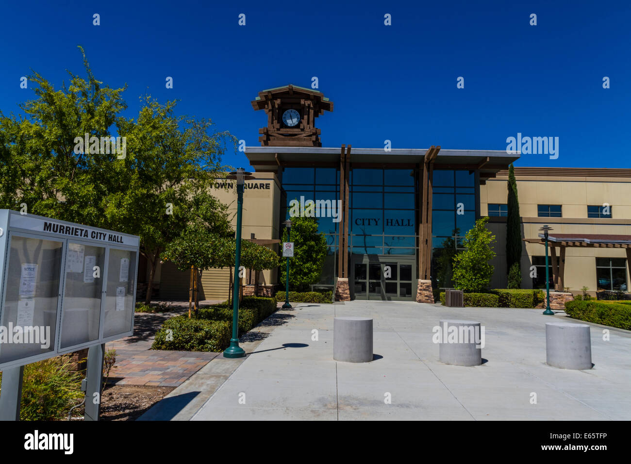 The Murrieta California City Hall Stock Photo - Alamy
