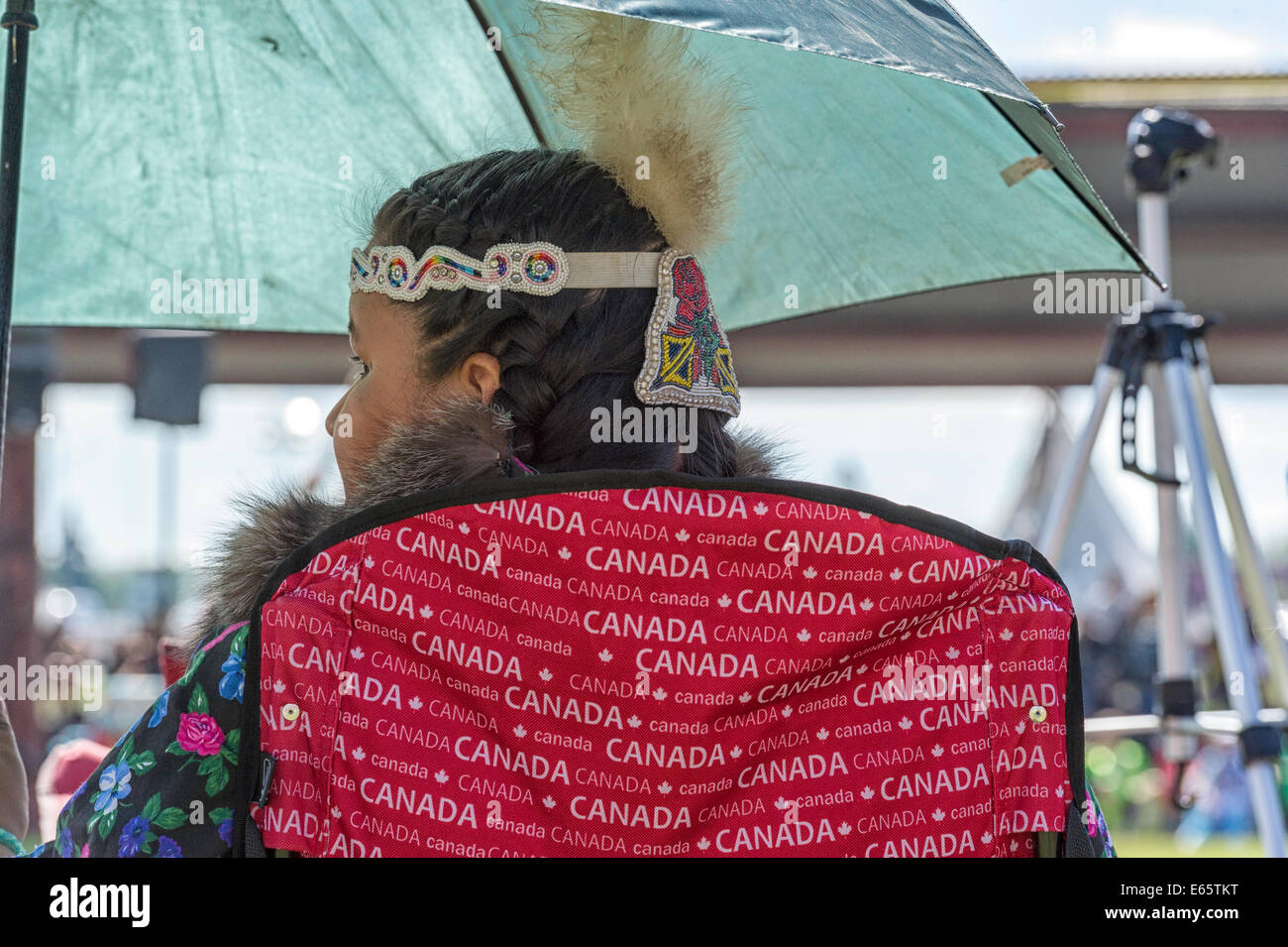 Native woman watching cree nation hi-res stock photography and images ...