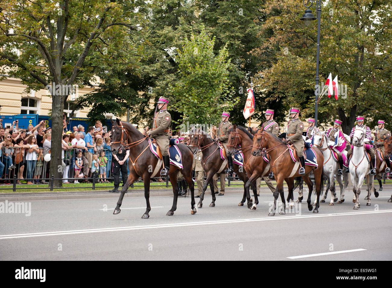 Military parade in Warsaw Stock Photo - Alamy