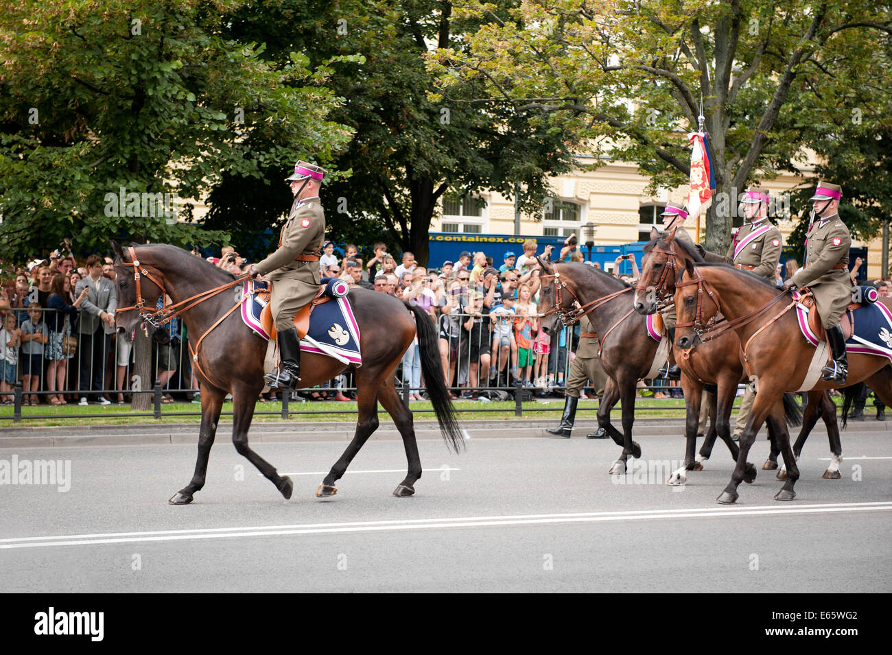 Military parade in Warsaw Stock Photo - Alamy