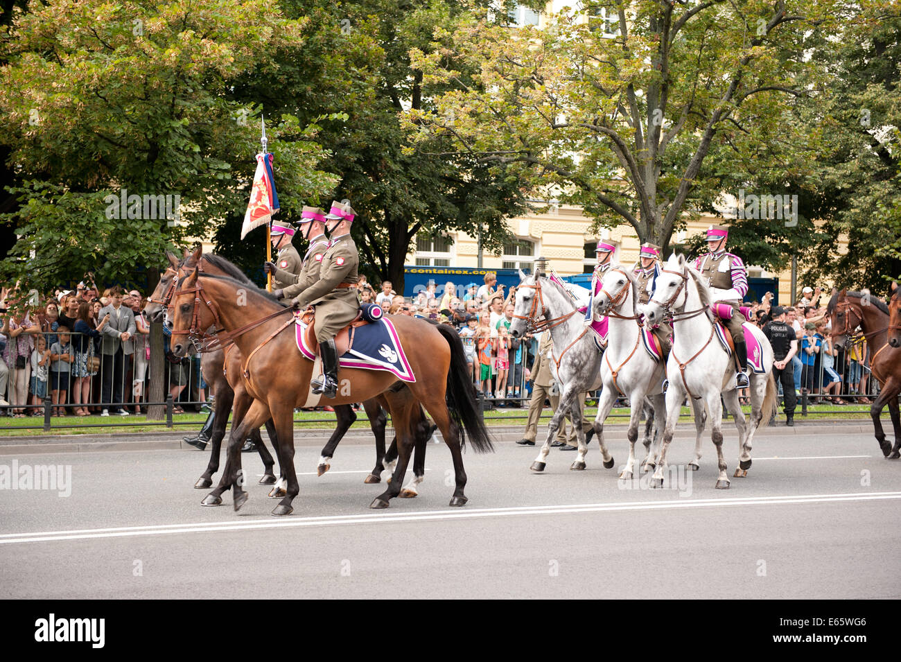 Military parade in Warsaw Stock Photo - Alamy
