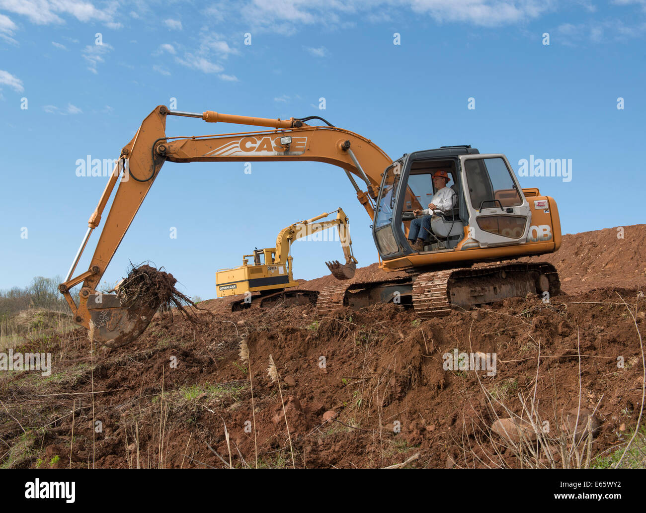 Excavator stick hi-res stock photography and images - Alamy