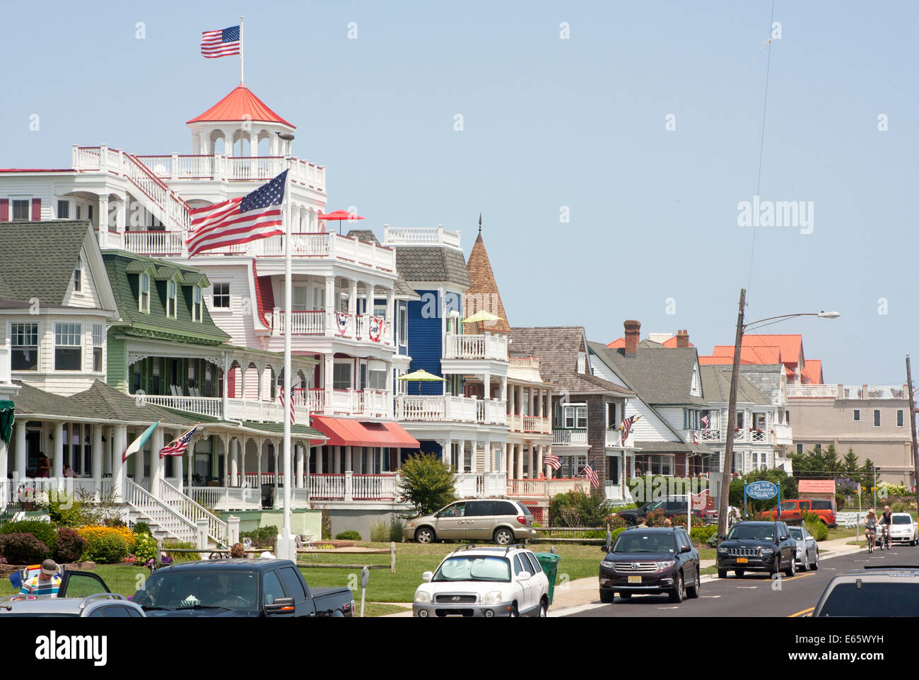 Cape may victorian homes hi-res stock photography and images - Alamy