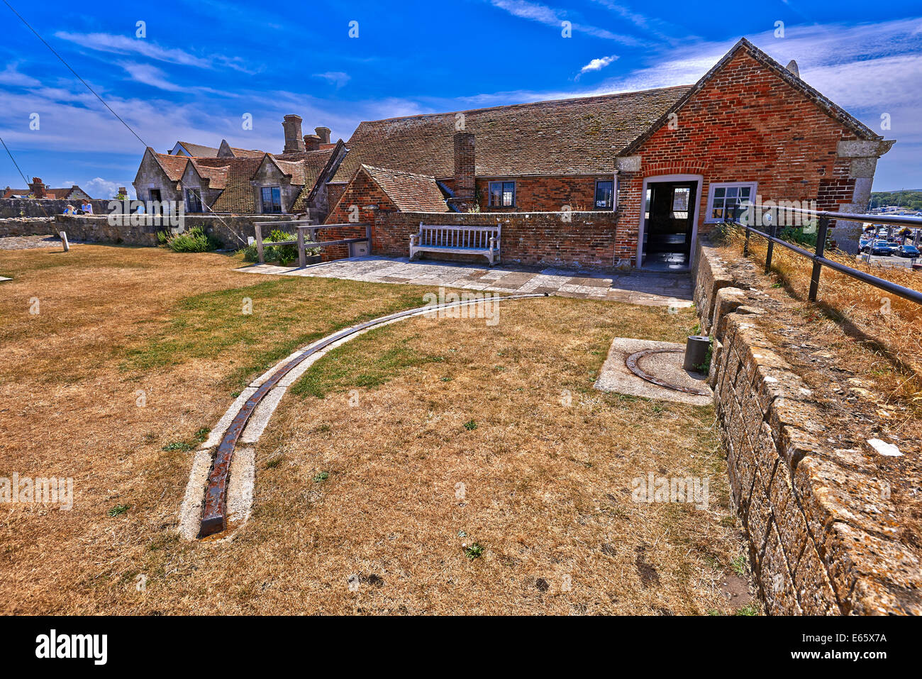Yarmouth Castle is a small off-square blockhouse built by Henry VIII in ...