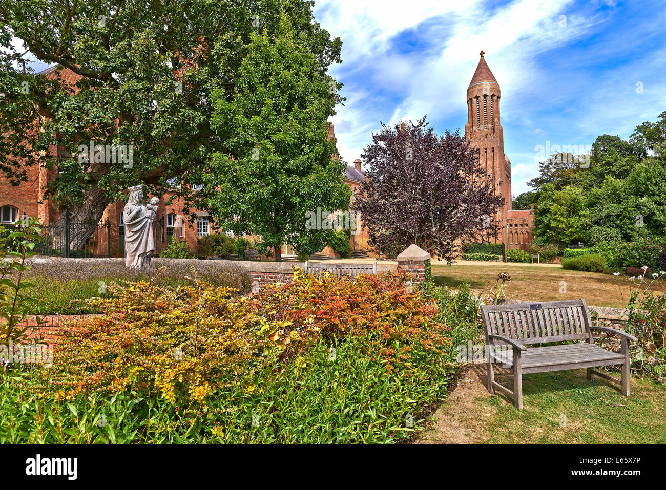 Quarr Abbey is a monastery between the villages of Binstead and ...