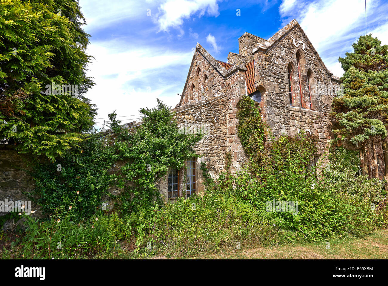 Quarr Abbey is a monastery between the villages of Binstead and ...