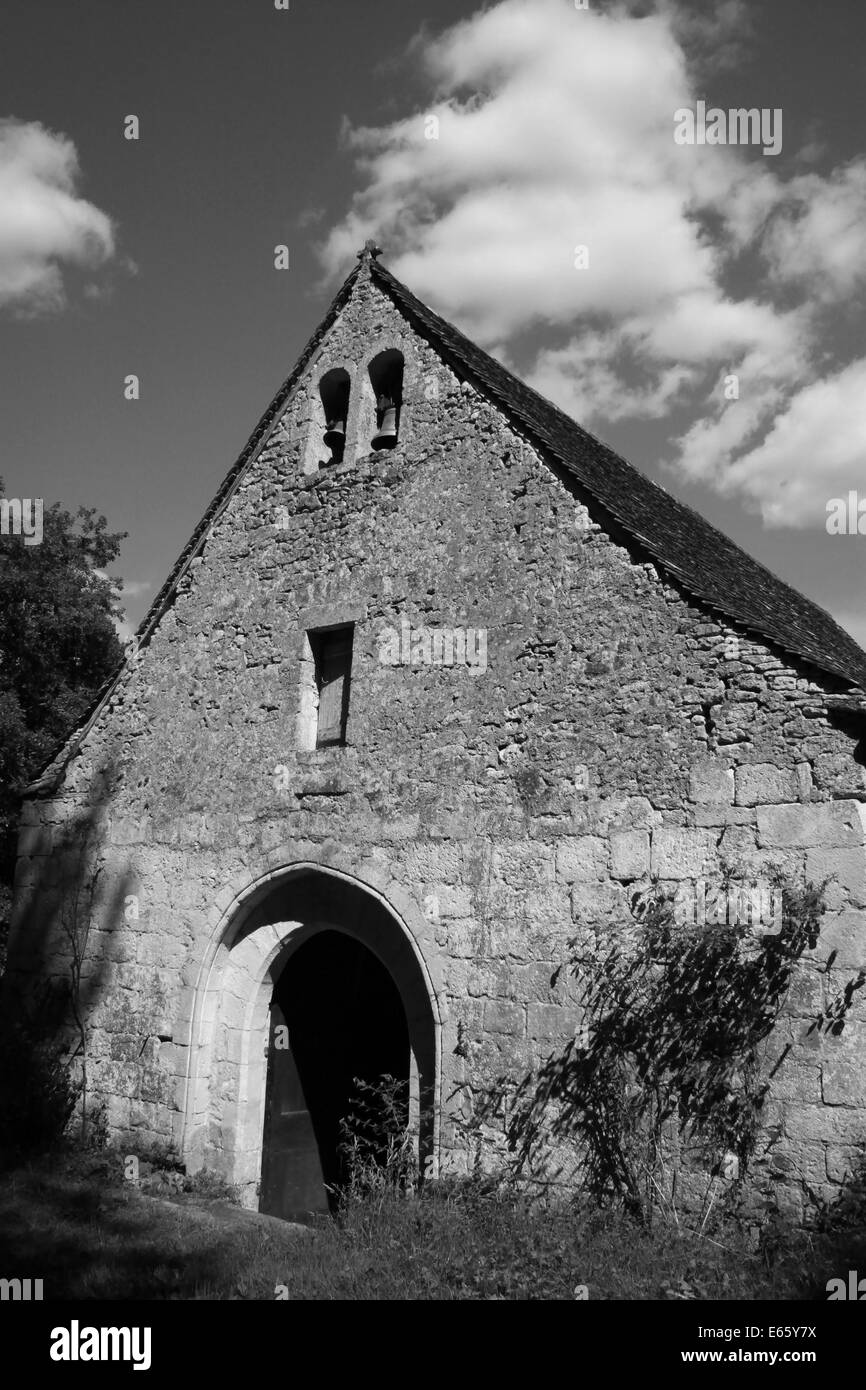 Norman church romanesque Black and White Stock Photos & Images - Alamy