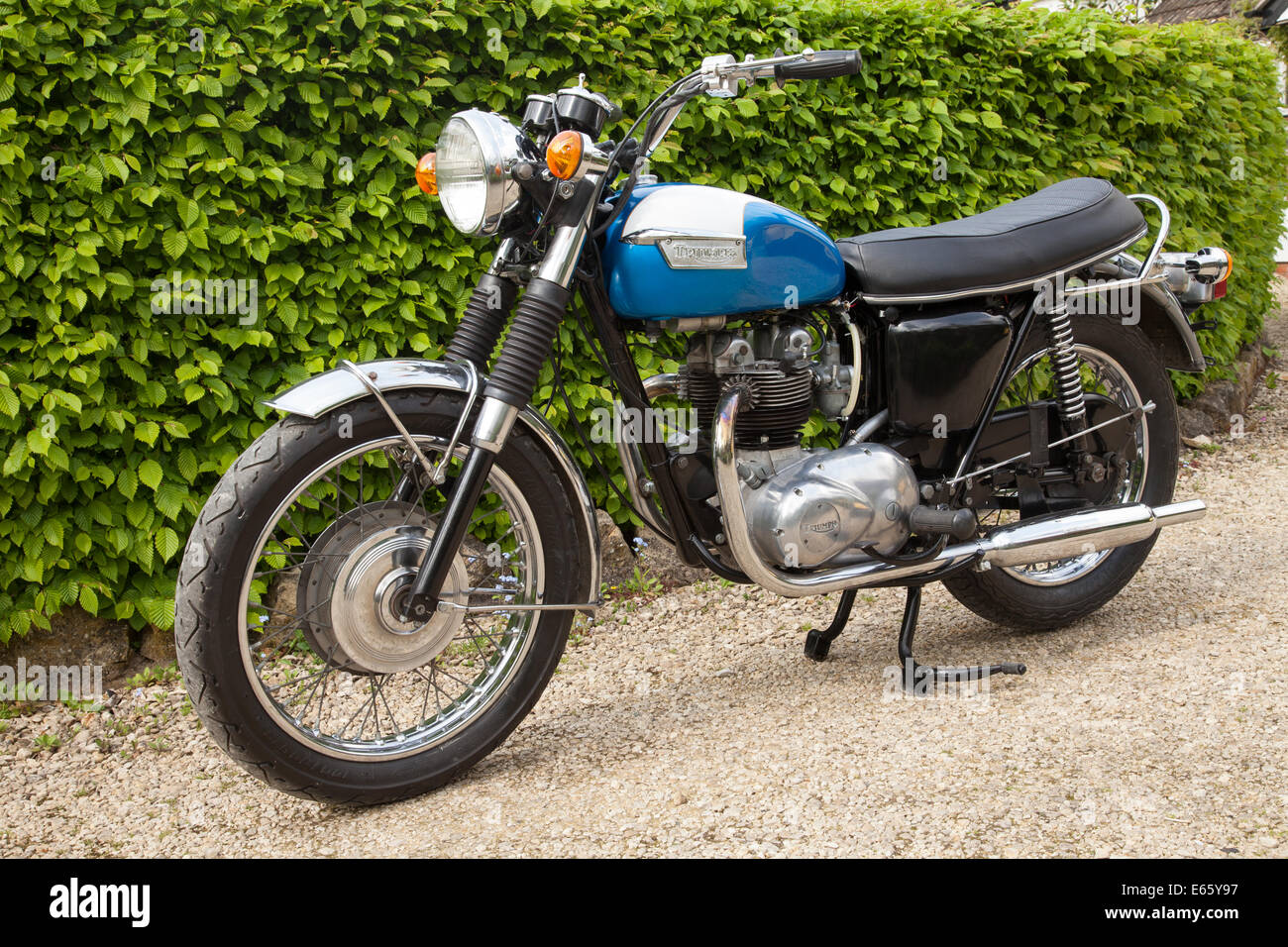 Triumph Daytona T100R classic motorcycle, 500cc, british motorbike ...