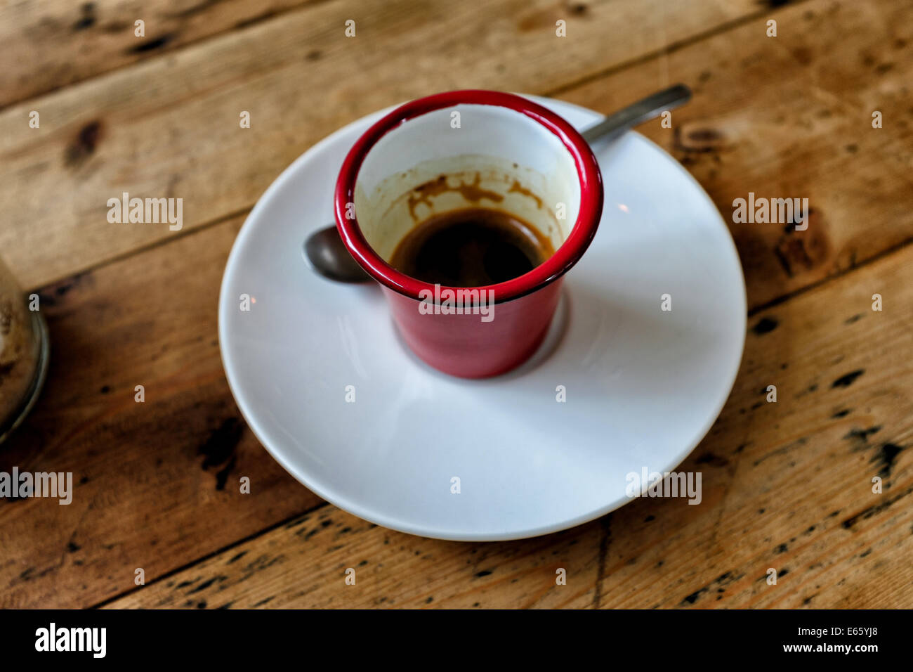 A Coffee Cup and Saucer Stock Photo - Alamy
