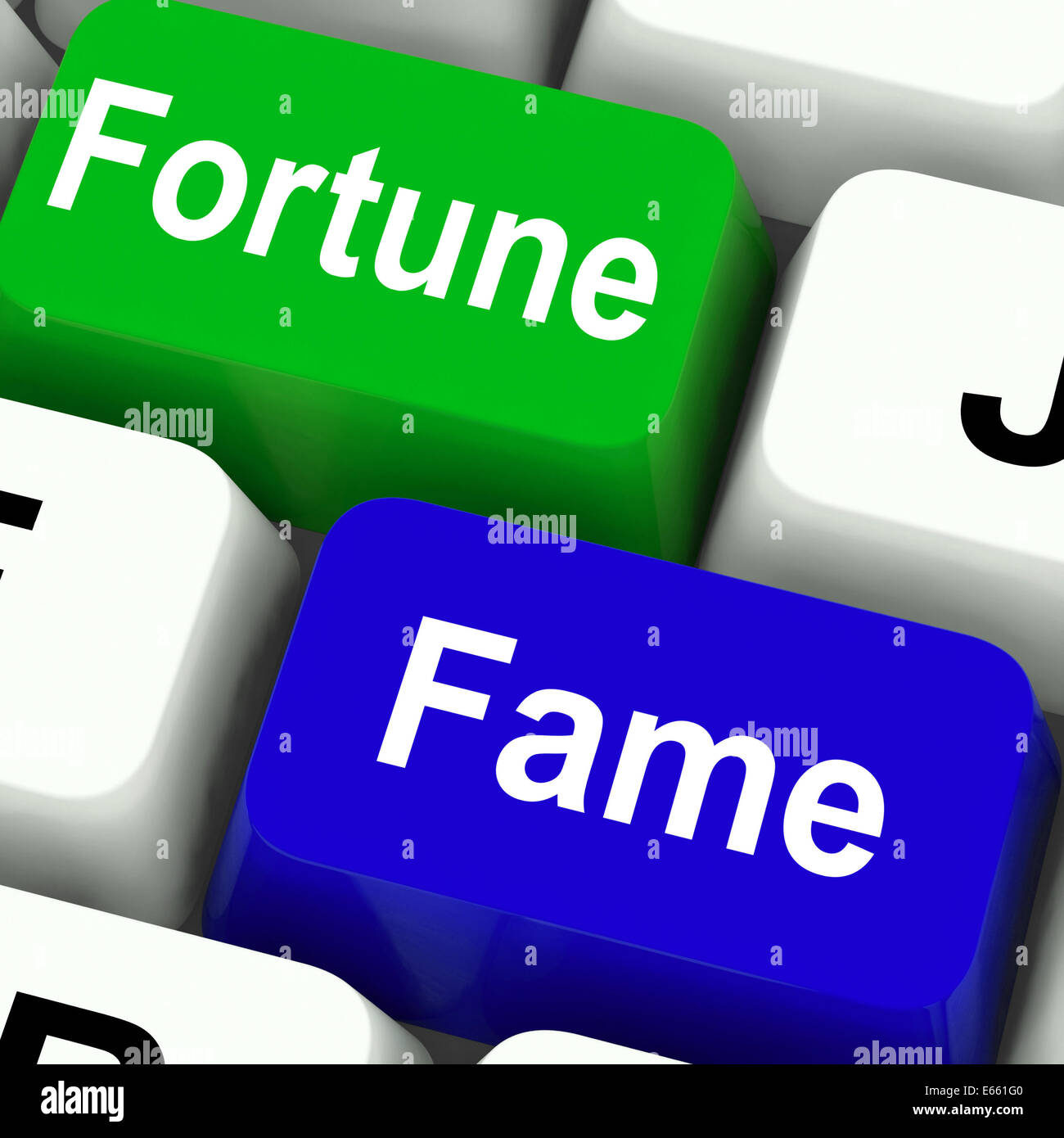 Fame and fortune hi-res stock photography and images - Alamy