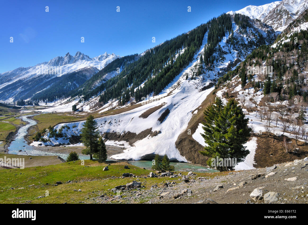 Sonamarg landscape hi-res stock photography and images - Alamy