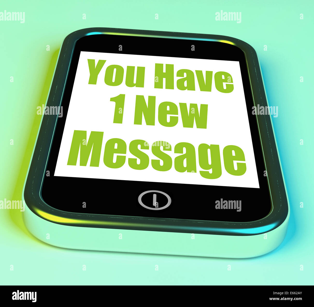 You have 1 new message hi-res stock photography and images - Alamy