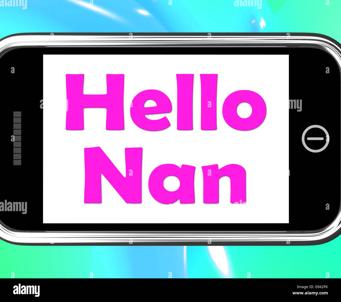 Hello nan hi-res stock photography and images - Alamy