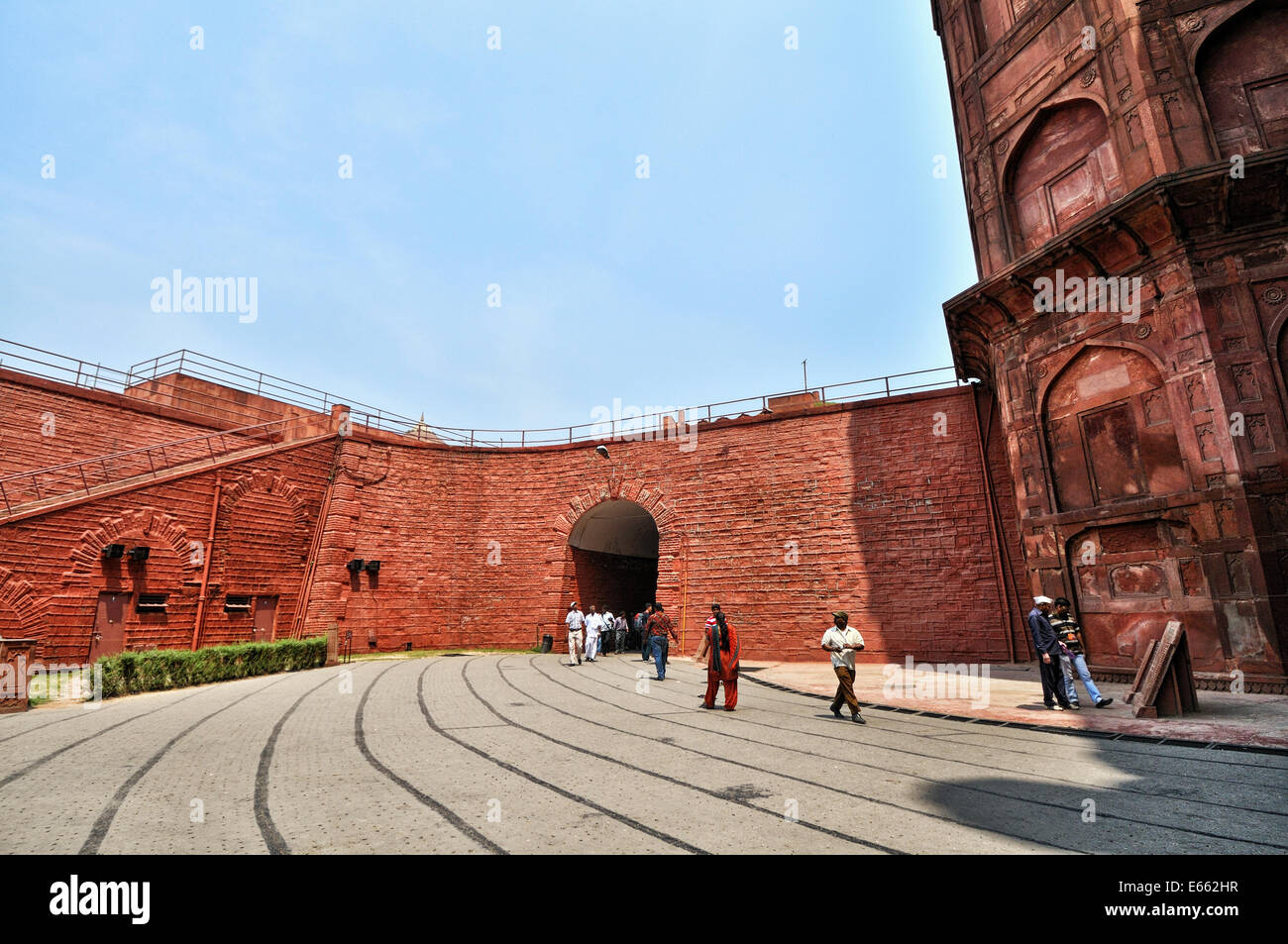 Red Fort front gate Stock Photo - Alamy