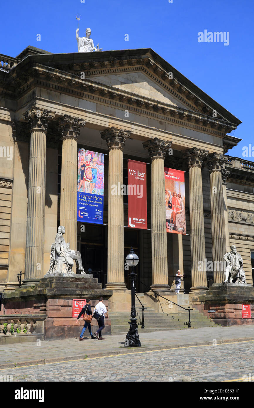 The Walker Art Gallery, in Liverpool, housing one of the finest art ...