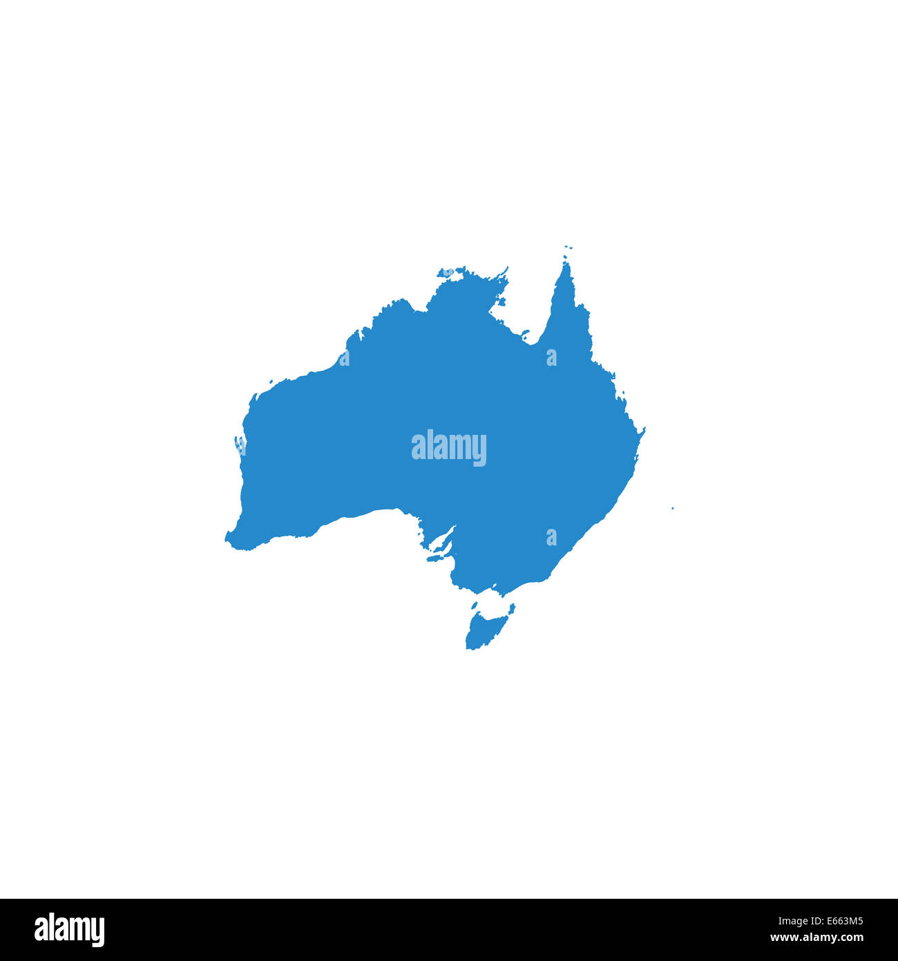 Australia country outline silhouette hi-res stock photography and ...