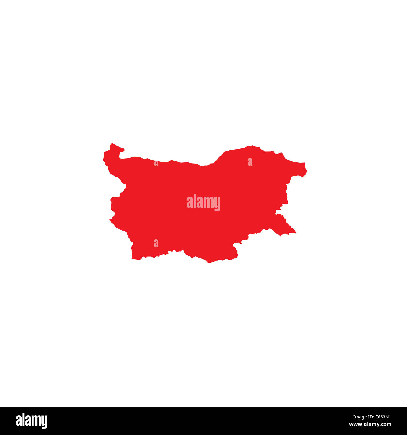 Bulgaria outline hi-res stock photography and images - Alamy