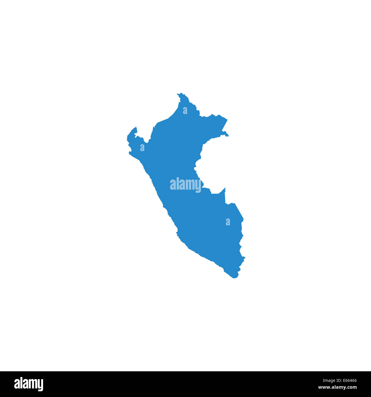 Peru outline hi-res stock photography and images - Alamy