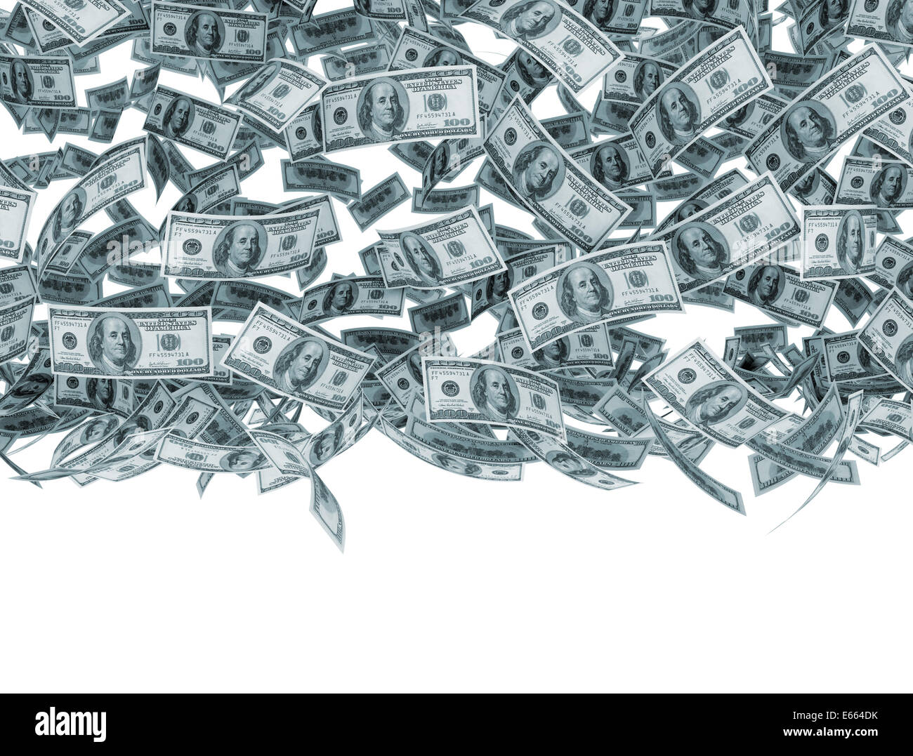 Falling dollar bills. Financial conceptual background Stock Photo - Alamy