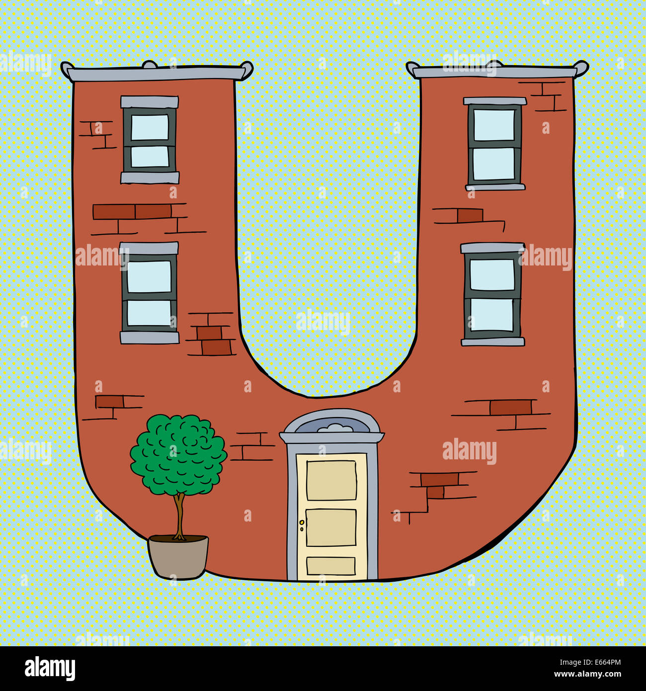 Letter U In Architecture