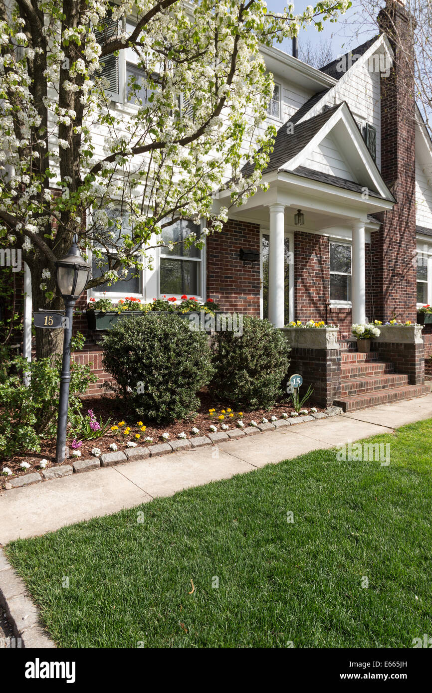 Suburban House, USA Stock Photo - Alamy