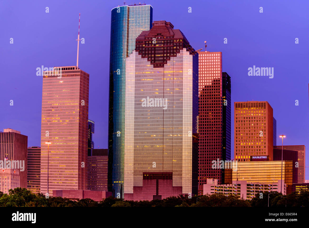 Houston skyline hi-res stock photography and images - Alamy
