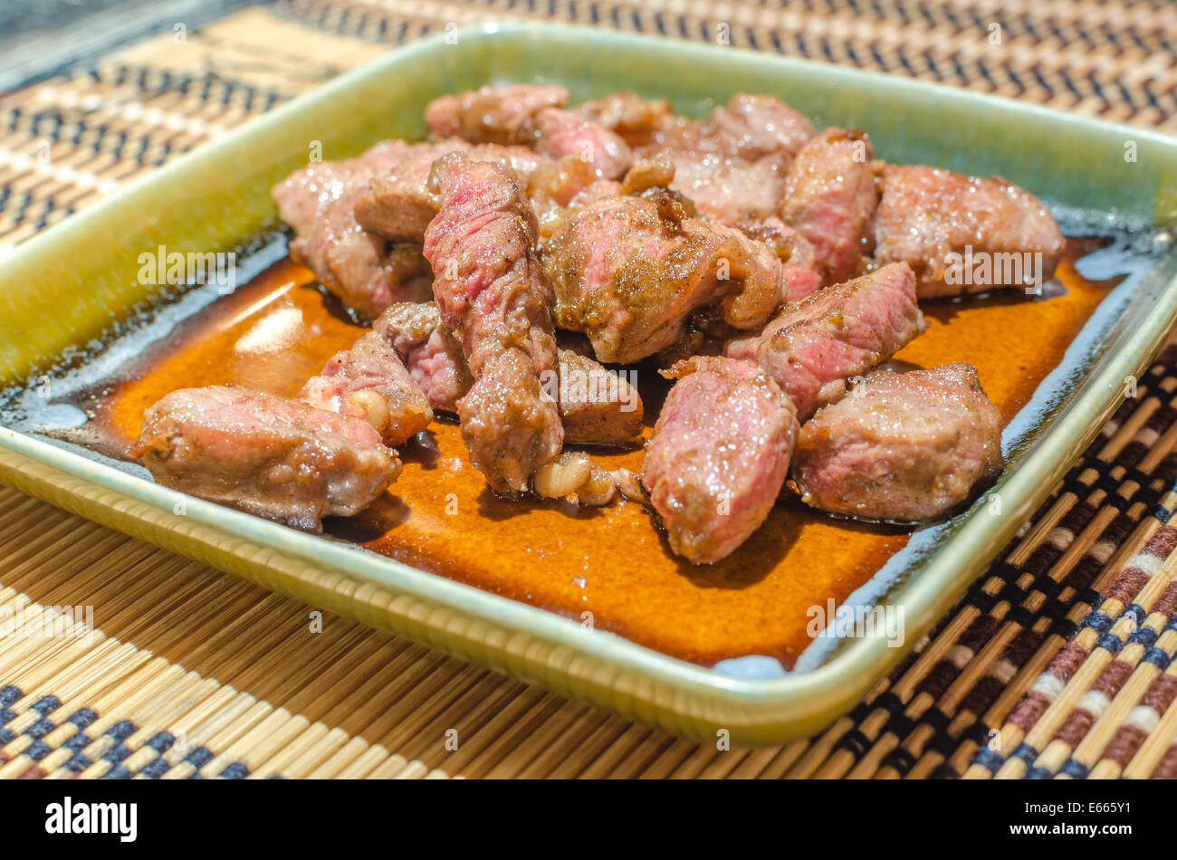 Iron griddle cooked teppanyaki High Resolution Stock Photography and ...