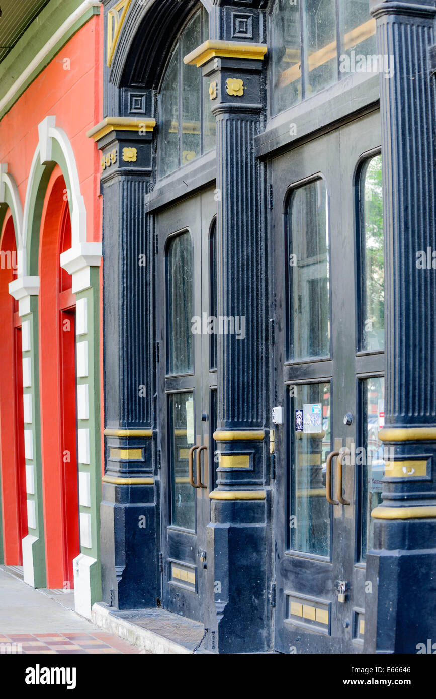 historic downtown Houston storefronts Stock Photo - Alamy
