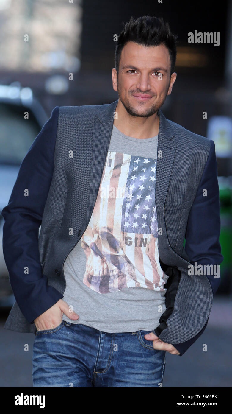 Peter Andre outside ITV Studios Featuring: Peter Andre Where: London ...