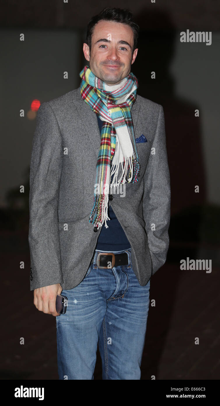 Joseph McFadden outside ITV Studios Featuring: Joseph McFadden Where ...