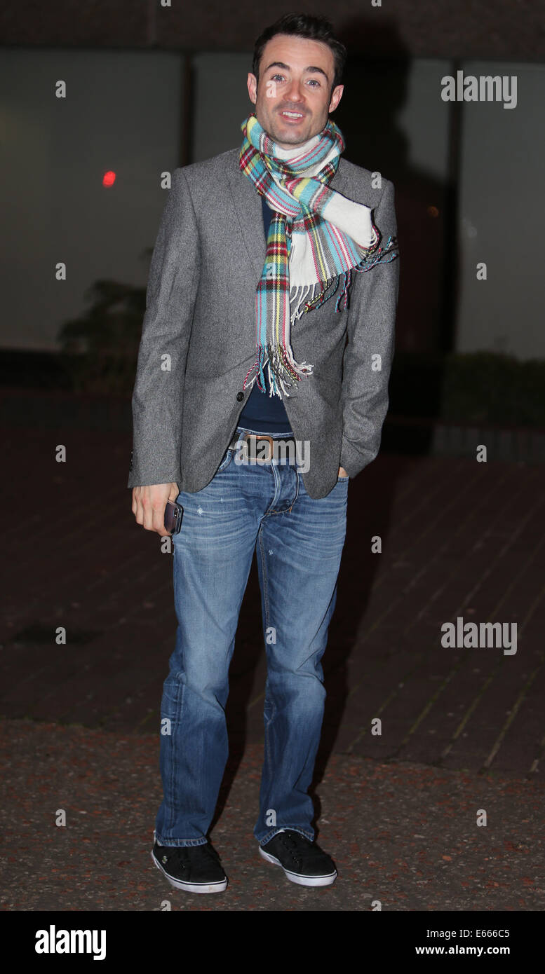 Joseph McFadden outside ITV Studios Featuring: Joseph McFadden Where ...